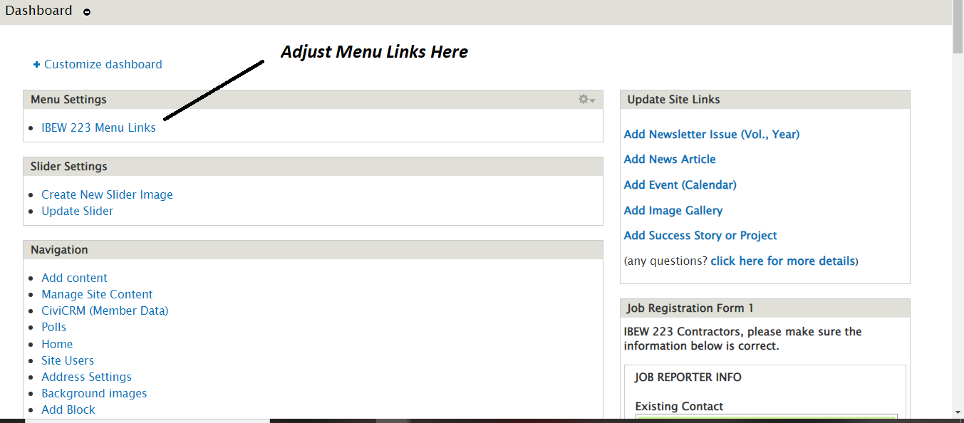 DASHBOARD OVERVIEW | IBEW Local 81